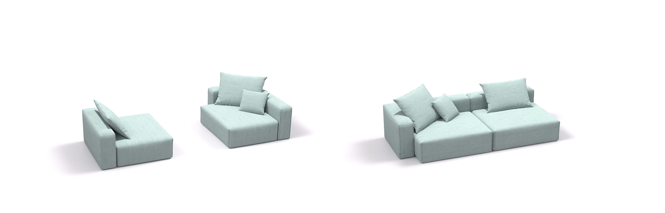 Modular Couch System | Changeable Couch | FEYDOM